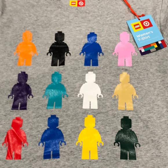 Lego | Tops | Target X Lego Minifgure T Shirt Limited Edition Lego ...